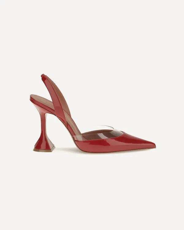 Amina Muaddi Lara Slingback Pumps