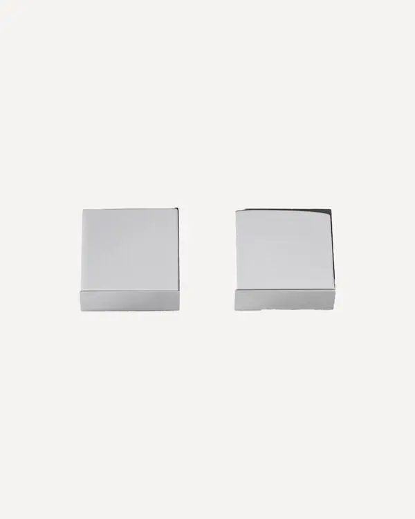 Phoebe Philo Cube Studs Earrings - Silver