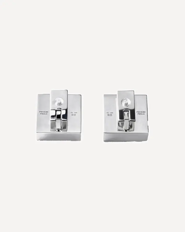 Phoebe Philo Cube Studs Earrings
