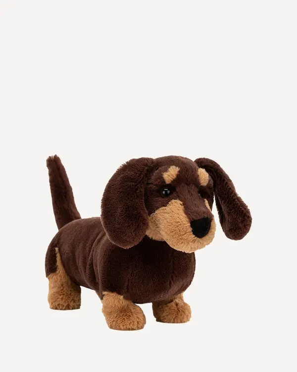 JELLYCAT Otto Sausage Dog Plush Sex - Brown