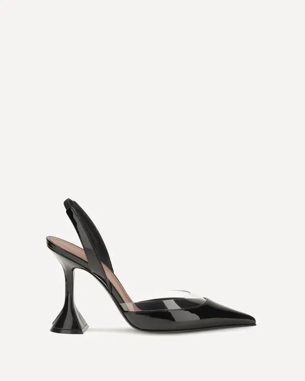 Amina Muaddi Lara Slingback Sandals