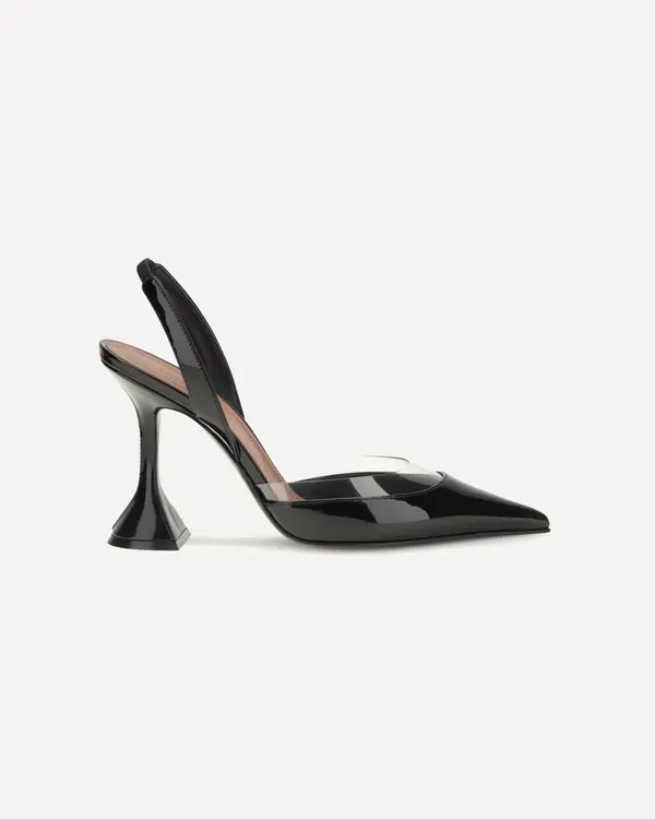 Amina Muaddi Lara Slingback Sandals