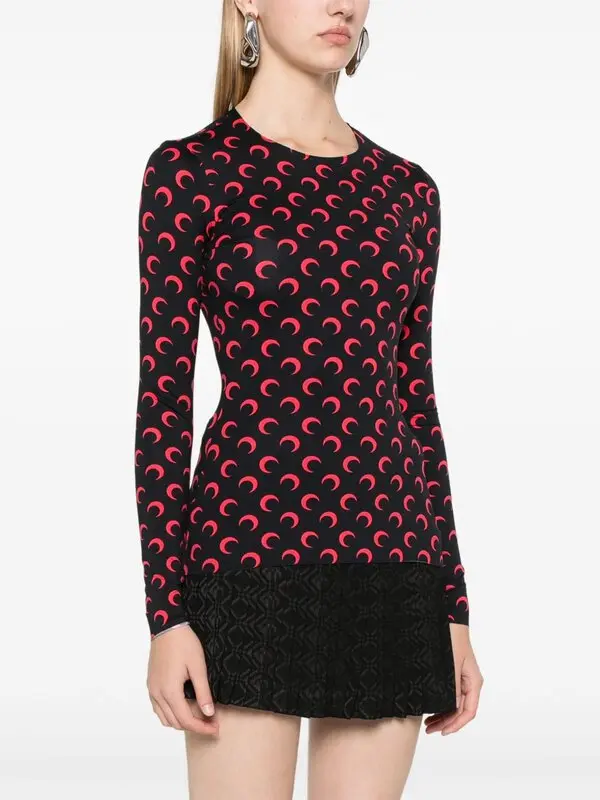 MARINE SERRE Moon Print Top