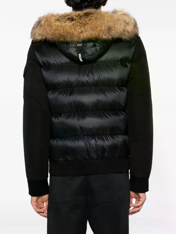 Moncler Drelisca Fur-trimmed Quilted Jacket