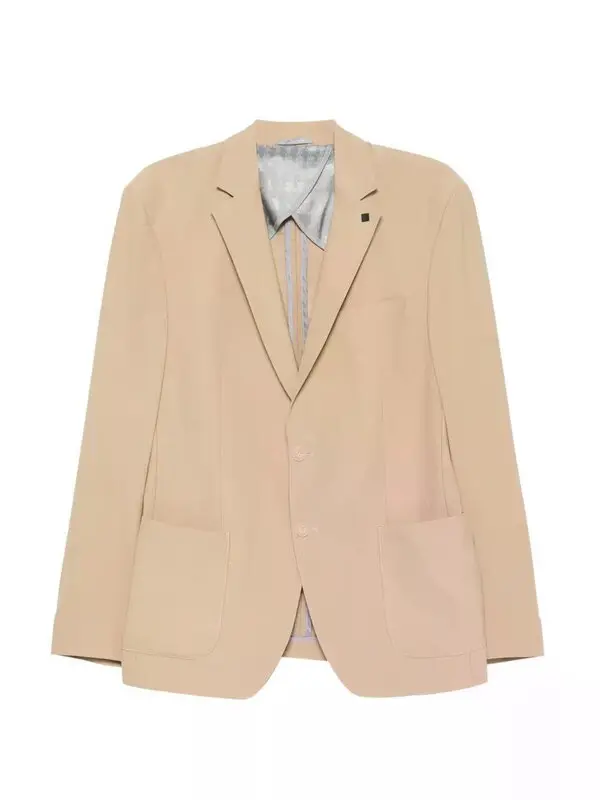 Karl Lagerfeld Smart Notched-lapel Single-breasted Blazer