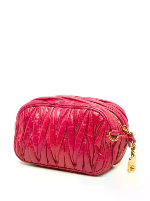 Miu Miu 2010-2026 Matelasse Nappa Camera Bag Crossbody Bag