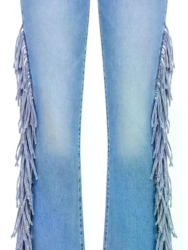 MOTHER The Fringe Desperado Sneak Jeans