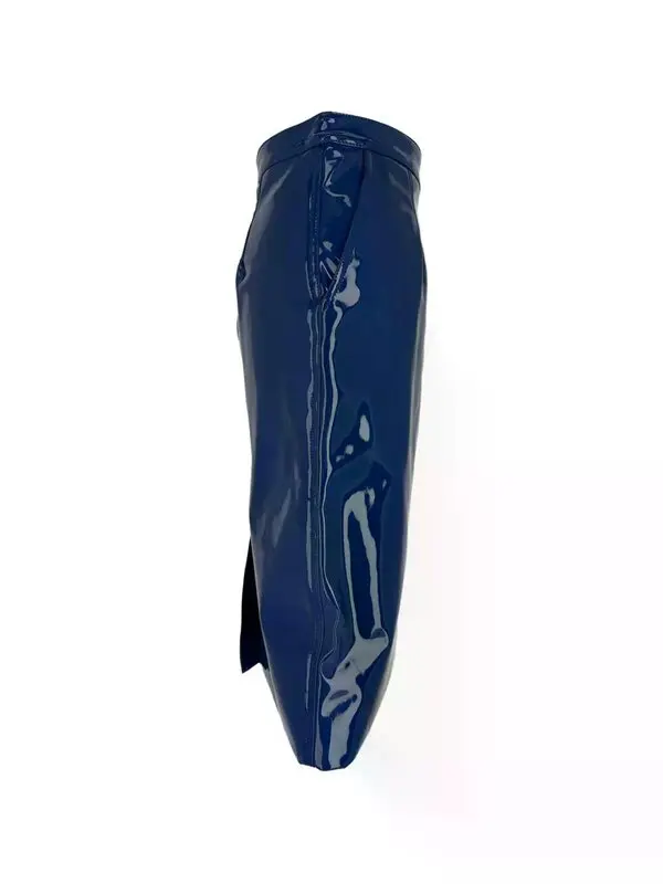 Marc Jacobs Midi Pencil Skirt - Blue