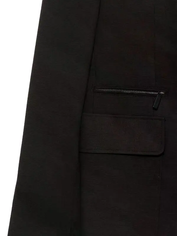 Karl Lagerfeld Street Layered-design Zip-fastening Blazer