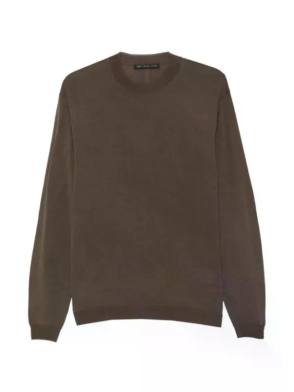 LOW BRAND Crew-neck Long-sleeve Sweater
