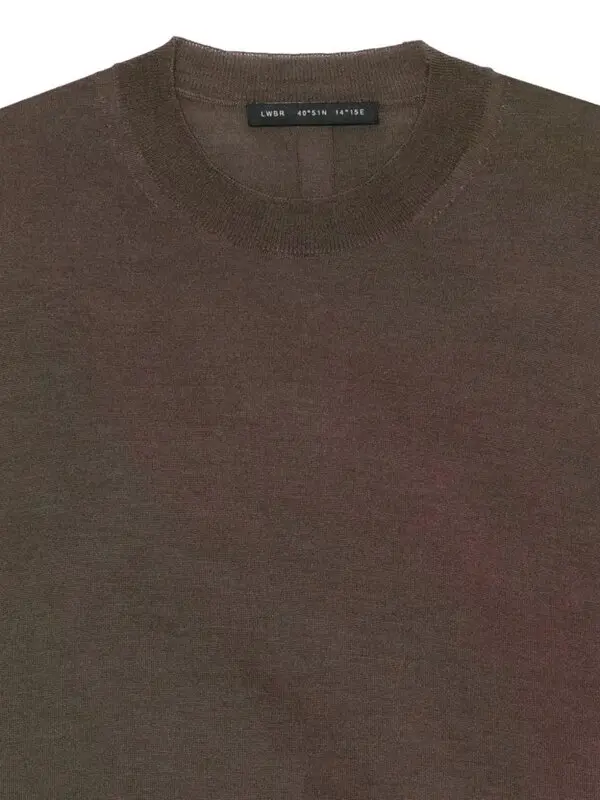 LOW BRAND Crew-neck Long-sleeve Sweater