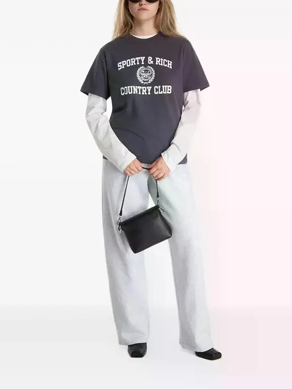 Sporty & Rich Varsity Crest T-shirt