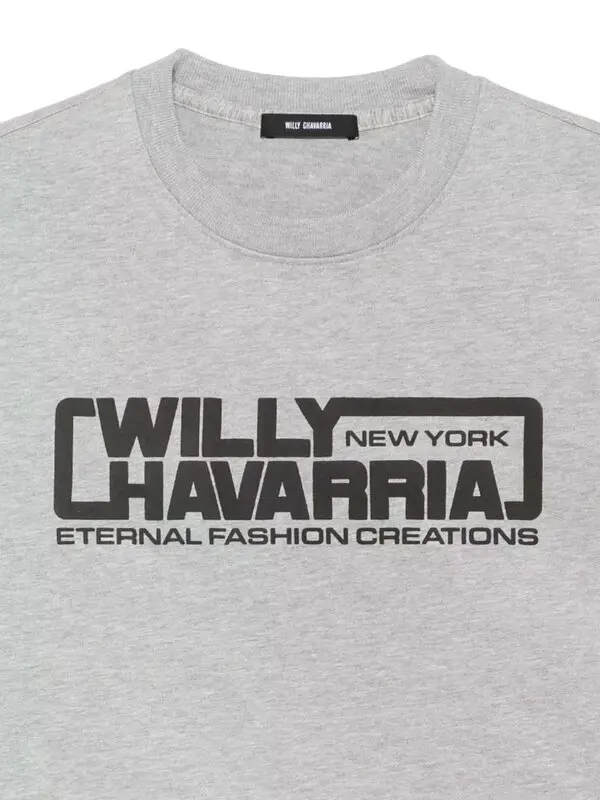 WILLY CHAVARRIA Logo-print T-shirt