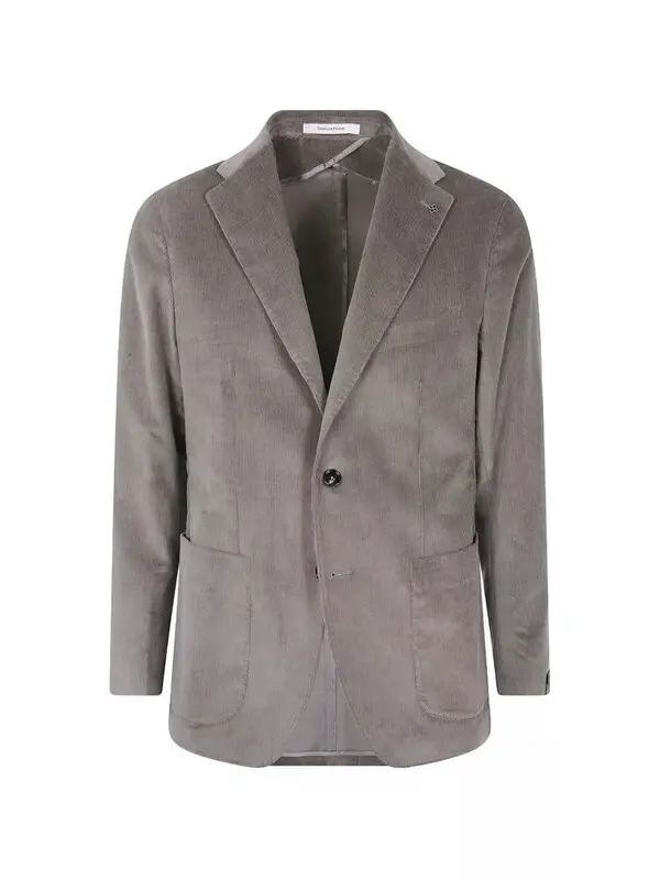 Tagliatore Corduroy-texture Single-breasted Blazer