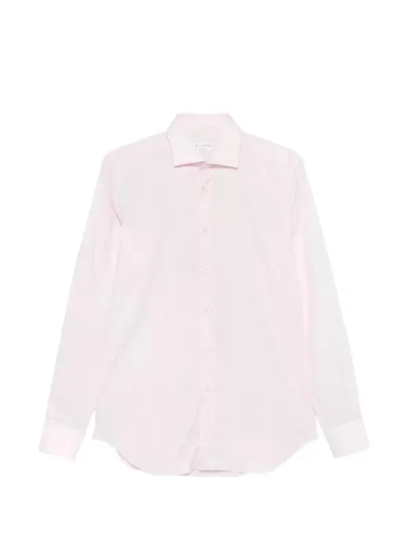 XACUS Spread-collar Button-up Shirt - Pink