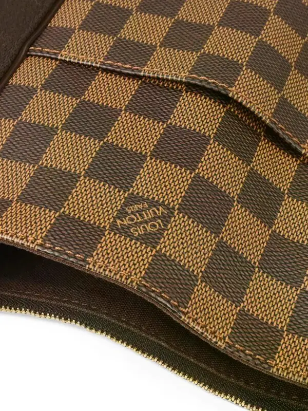 LOUIS VUITTON Damier Cabas Beaubourg Tote Bag - Brown