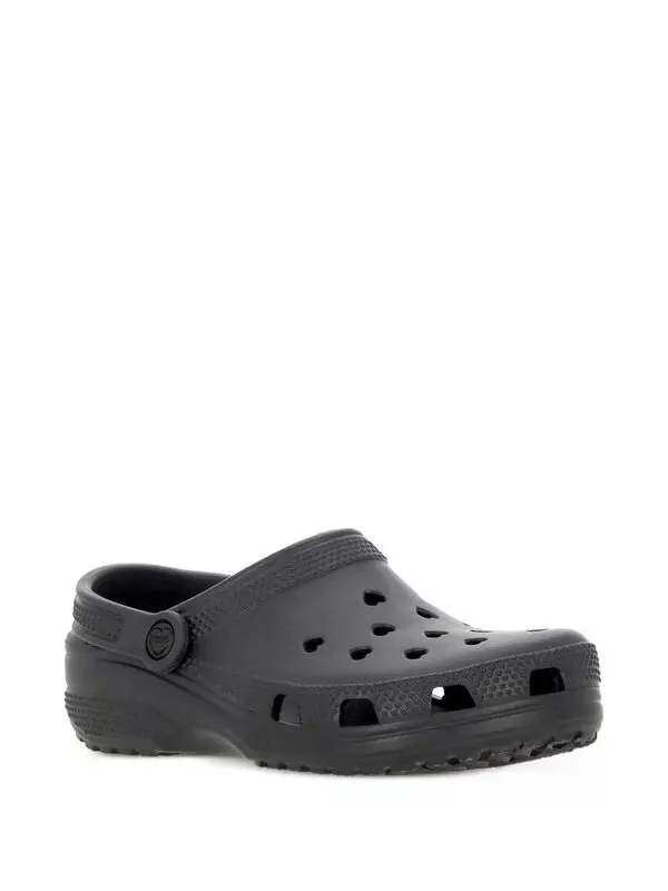 CROCS Classic Heart-perforated Mules