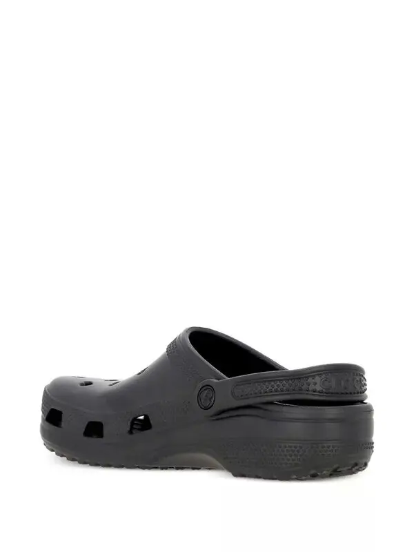 CROCS Classic Heart-perforated Mules