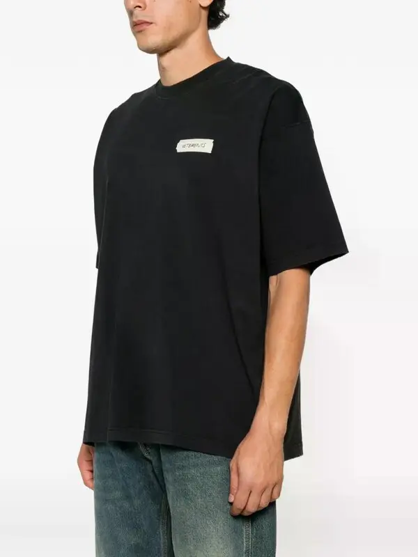 Vetements Logo-patch T-shirt