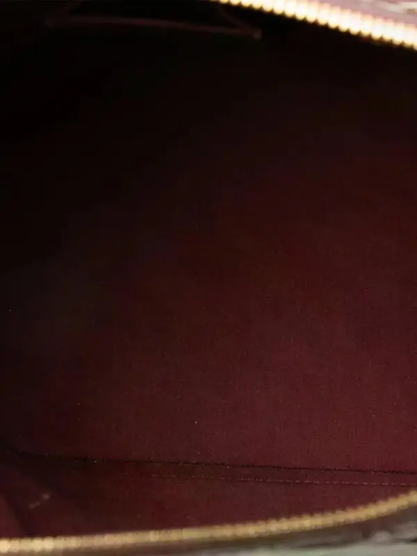 LOUIS VUITTON 2010 Monogram Vernis Alma Gm Handbag