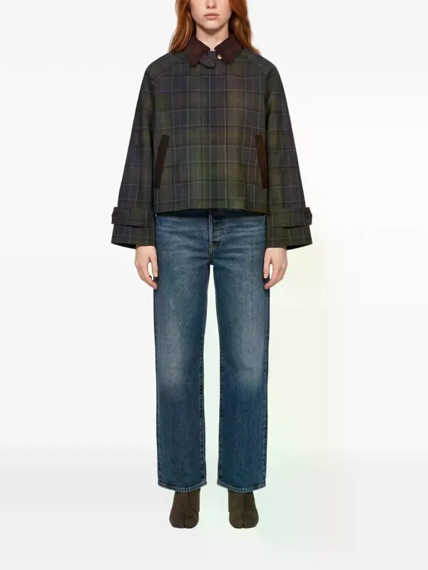 Barbour Sandra Tartan Showerproof Jacket