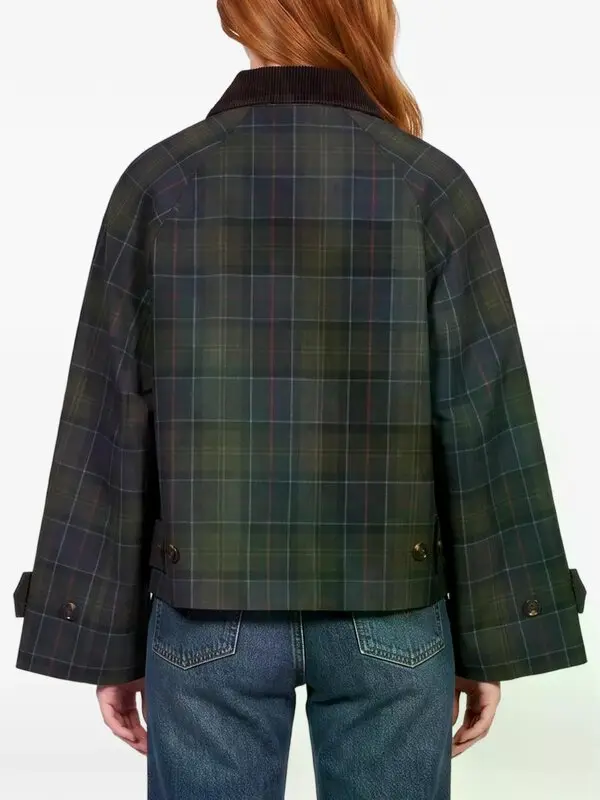 Barbour Sandra Tartan Showerproof Jacket