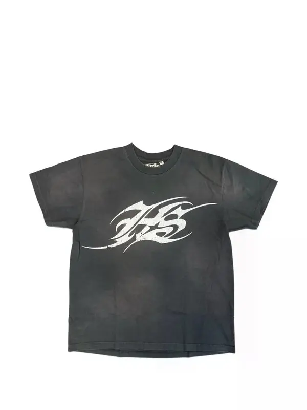 HELLSTAR Tattoo Logo-print T-shirt - Black
