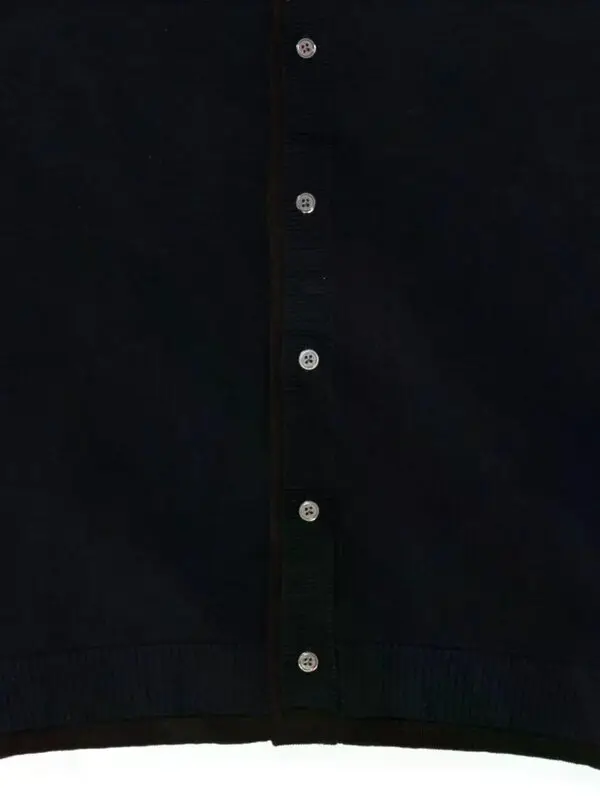 LOW BRAND V-neck Button-up Cardigan