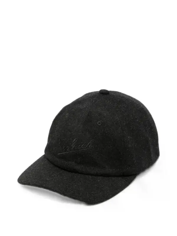 Woolrich Logo-embroidered Baseball Cap - Grey