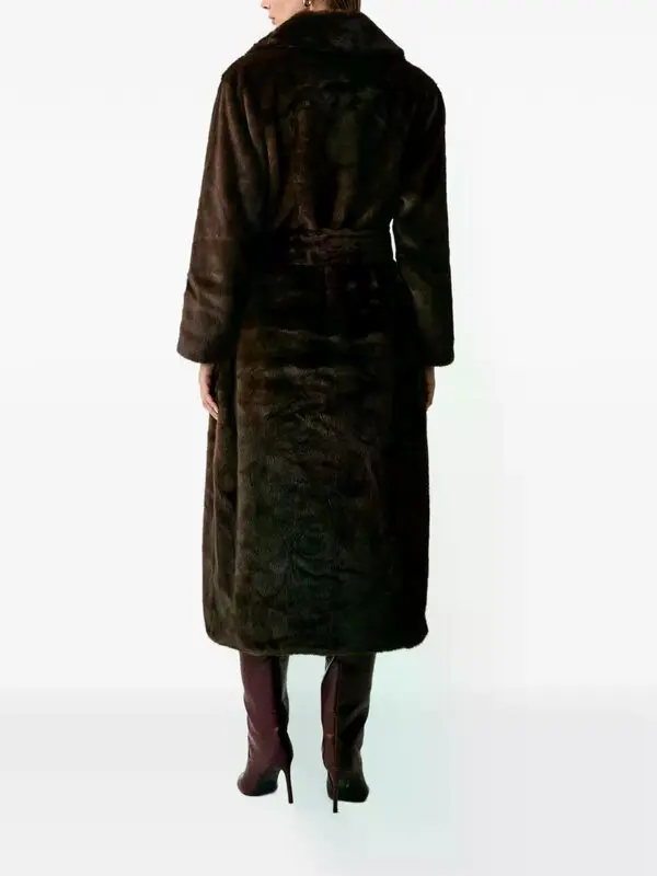 FRACOMINA Classic Long Sleeves Belted Coat