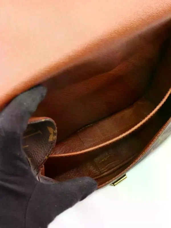 LOUIS VUITTON 1994 Mm Cartesier Monogram Shoulder Bag