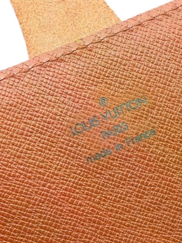 LOUIS VUITTON 1994 Mm Cartesier Monogram Canvas Shoulder Bag