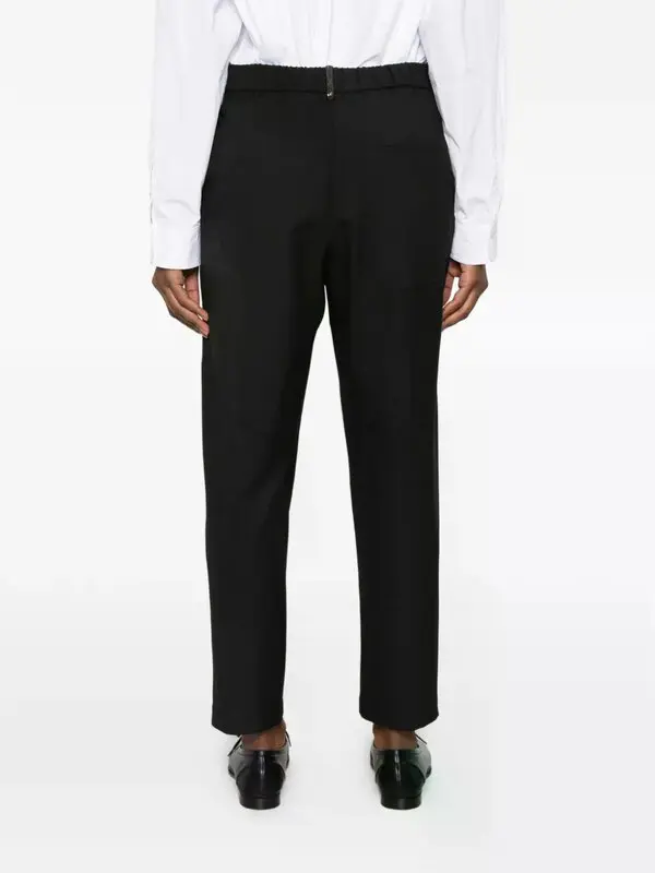 Fabiana Filippi Elasticated-waist Tapered Trousers