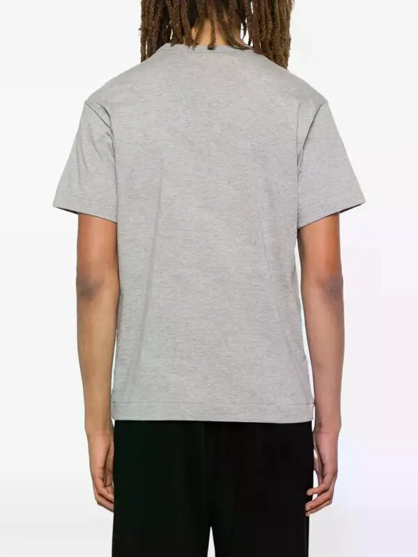Play Comme Des Garcon Logo-print Cotton T-shirt