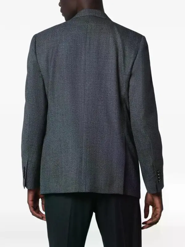 LARDINI Single-breasted Wool Blazer