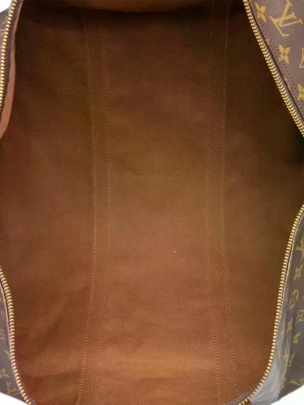 LOUIS VUITTON 1993 Monogram Keepall Bandouliere 60 Travel Bag
