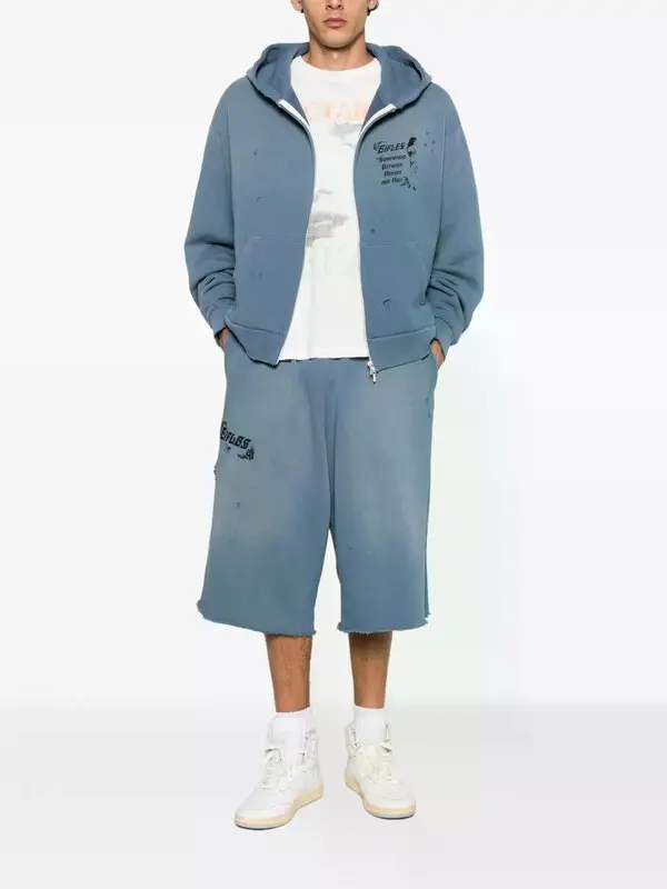 EIFLES Logo-embroidered Shorts