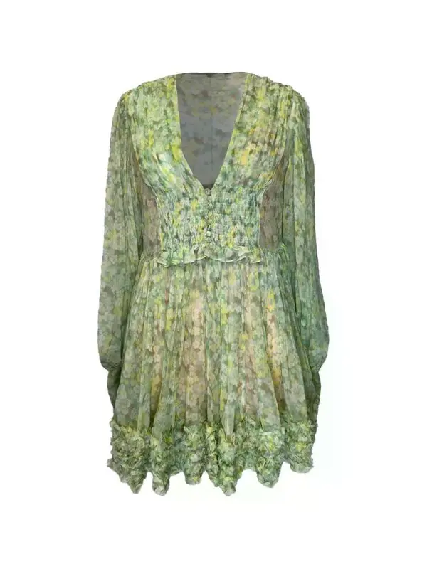 Stella McCartney Ruffled Floral-print Dress