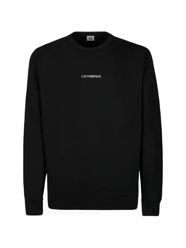 C.P. COMPANY Logo-print Sweatshirt - Black
