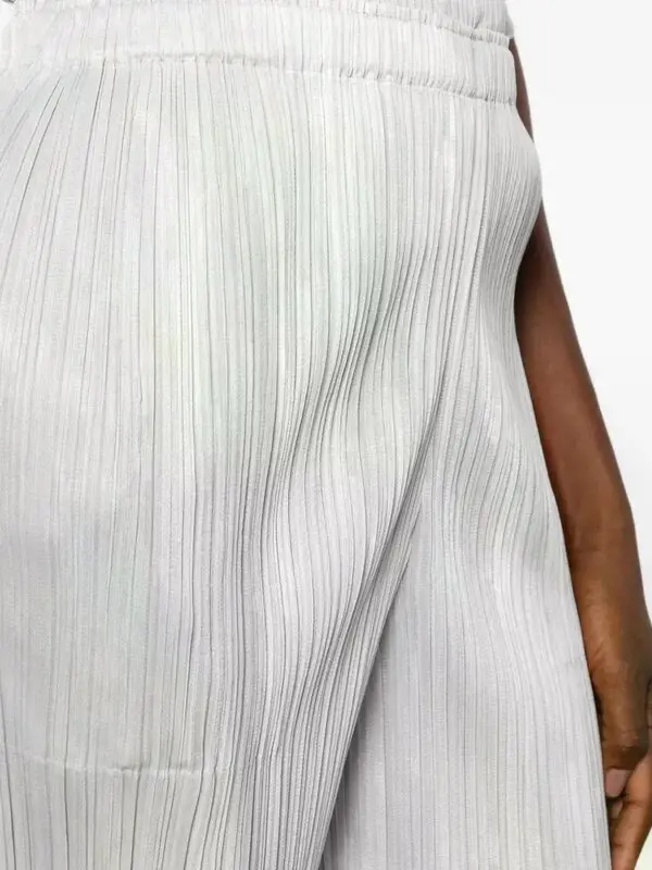 Issey Miyake Elasticated-waistband Trousers