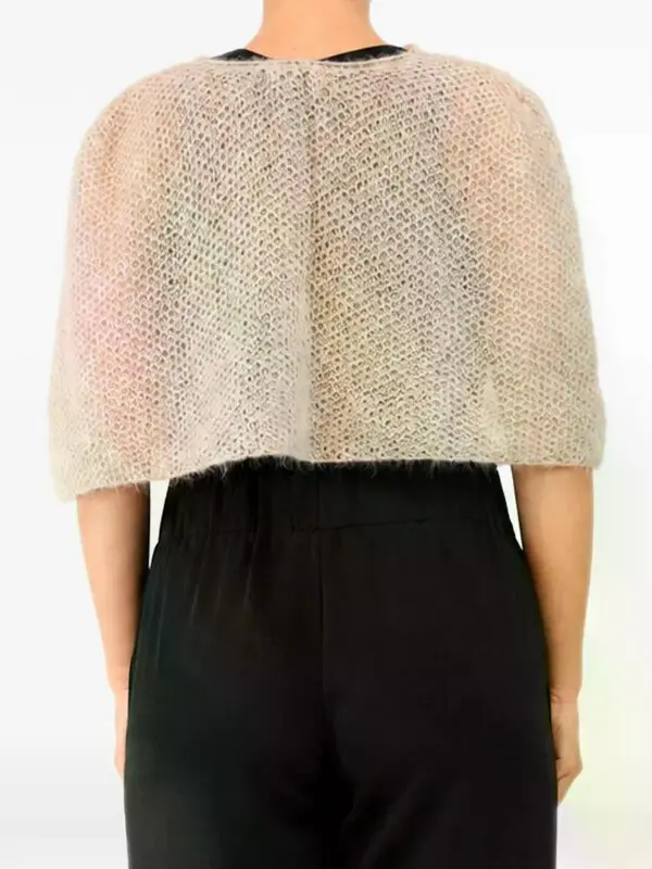 JOHN ROCHA Open-knit Shrug