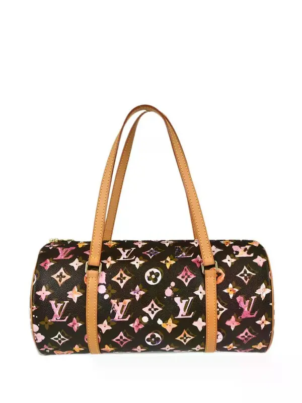 LOUIS VUITTON Monogram Watercolor Papillon Tote Bag