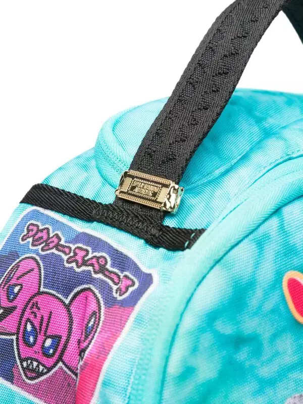SPRAYGROUND Lucky Pack Graphic-patch Shark-print Backpack