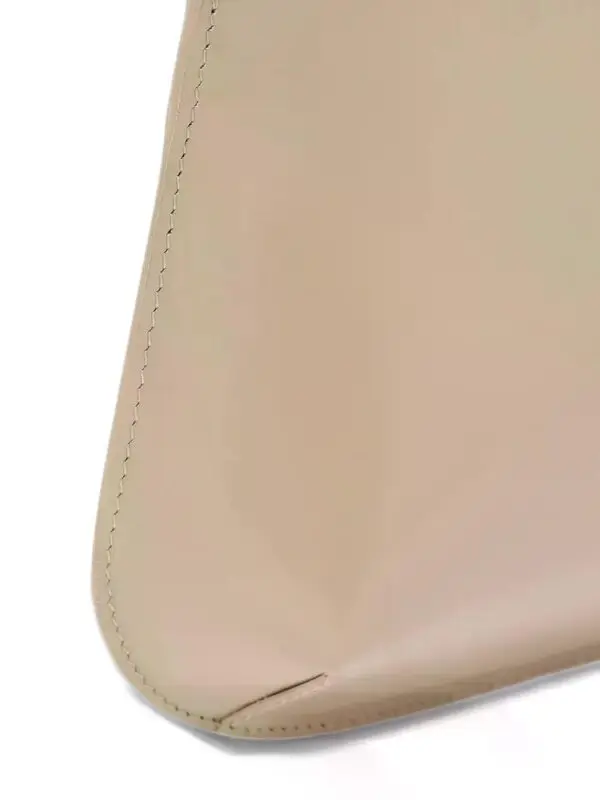 FANE Bra Slim-strap Leather Shoulder Bag - Neutrals