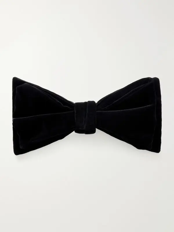 Khaite Enid Cotton-velvet Bow Brooch