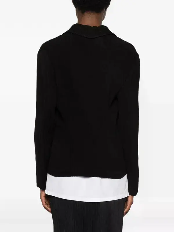 Issey Miyake Pleated Notch-lapel Jacket