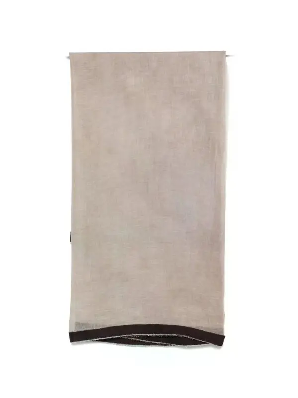 Faliero Sarti Toffy Frayed Scarf - Neutrals