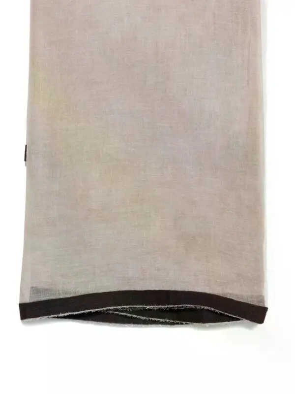 Faliero Sarti Toffy Frayed Scarf