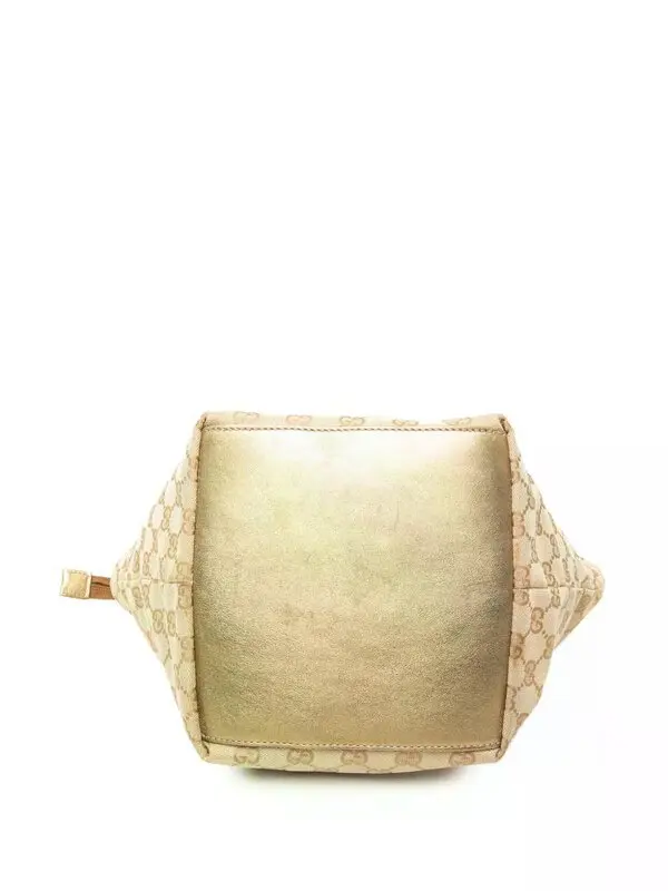 Gucci 2000-2015 Gg Canvas Web Tote Bag
