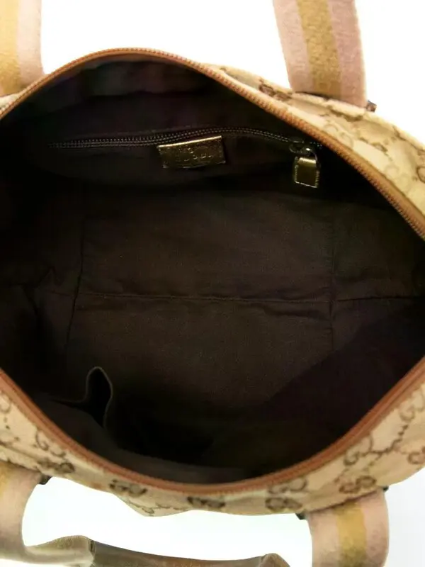 Gucci 2000-2015 Gg Canvas Web Tote Bag
